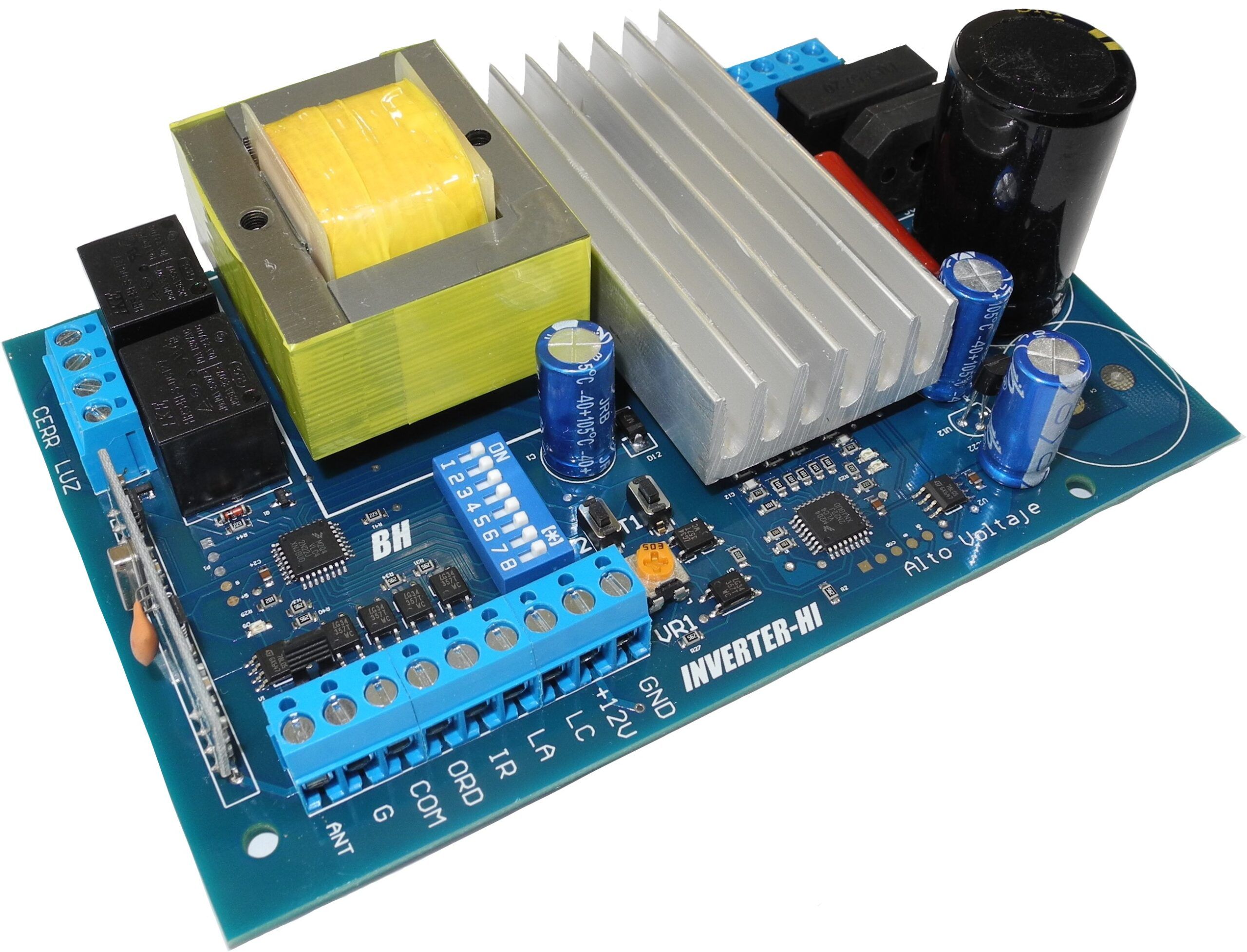 Tesladelta - Central inverter para aumentar rapidez motor.Microlite