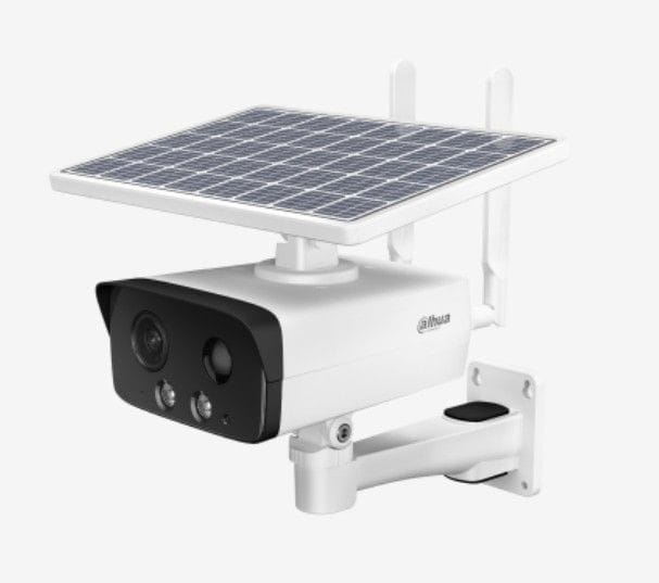 Cámara 4g IP Bala con Panel Solar 4MP 2.8mm IR50 LED30 IP67. Dahua ...